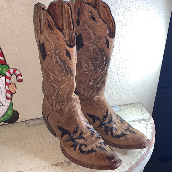 Johnny Ringo | Shoes | Johnny Ringo Brown Black Lizard Thunder Cat ...